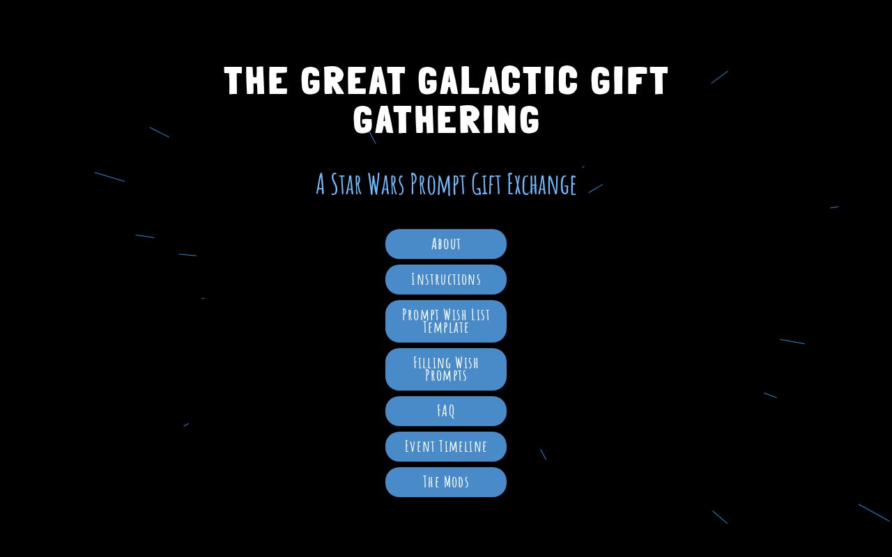 The Great Galactic Gift Gathering